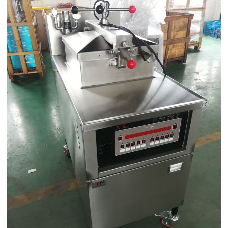 4 HD Gas pressure Fryer With filter system Multi programming - Fryers Fast Food Equipment - JOY ...